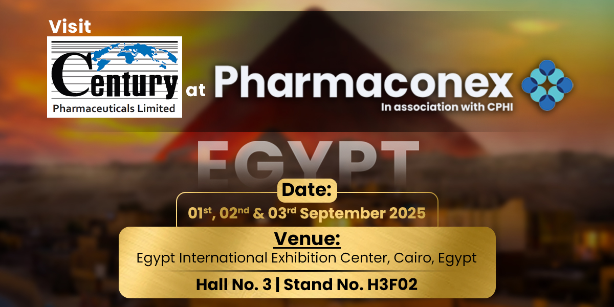 Pharmaconex Exhibition 2025 | Century Pharma